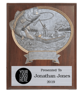 Legends Big Bass Fishing Plaque - Gem Awards