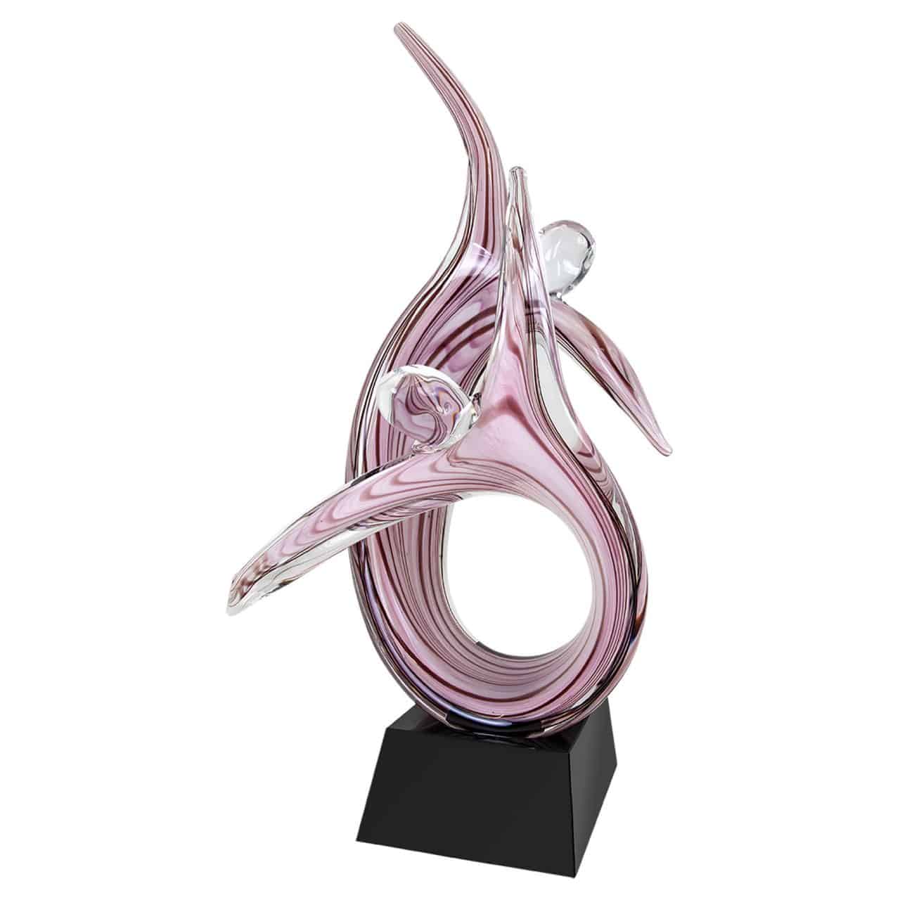 Premium Art Glass Trophies - Gem Awards