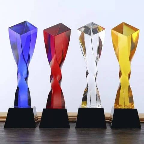 Crystal Trophies | Crystal Awards | Free Engraving - Gem Awards